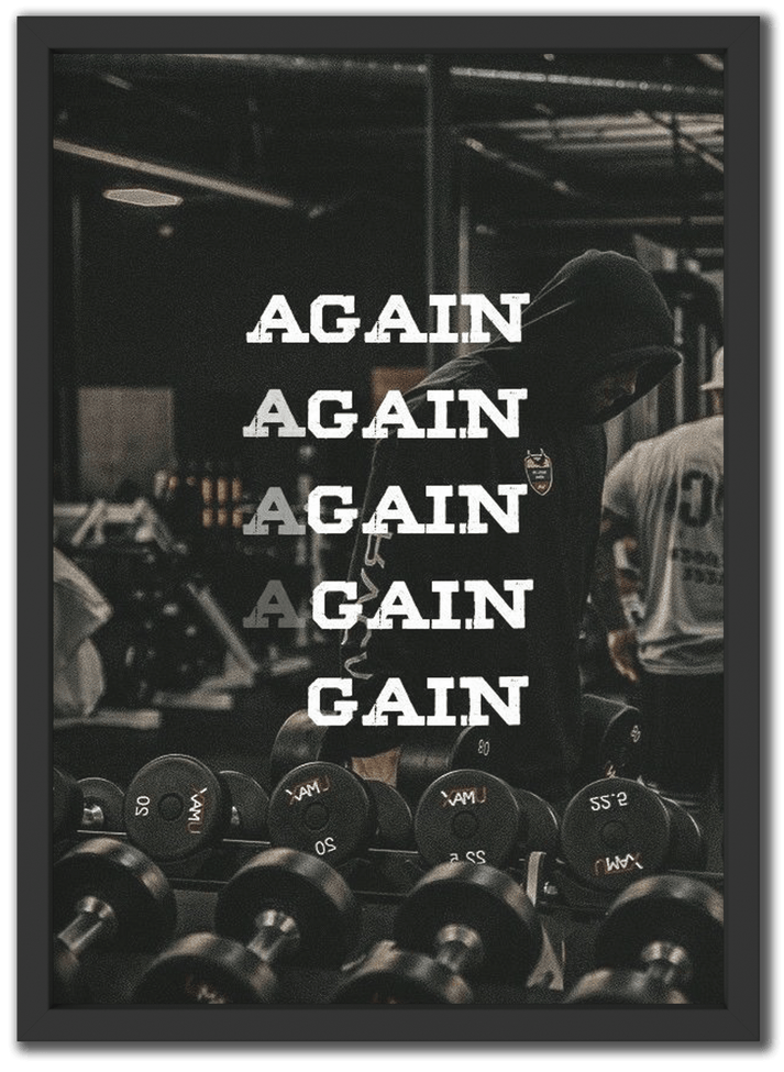Again Till You Gain – Visualized