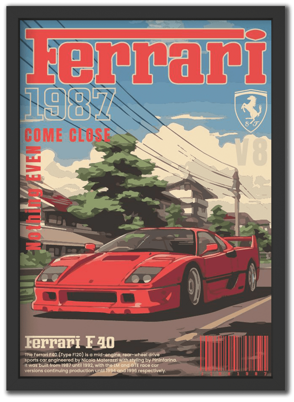 Ferrari F40 - Far Off – Visualized