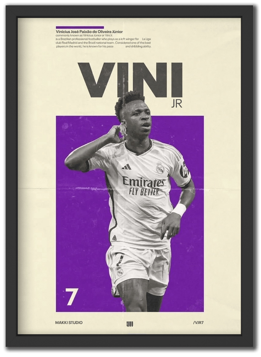 Real Madrid X Vini jr – Visualized
