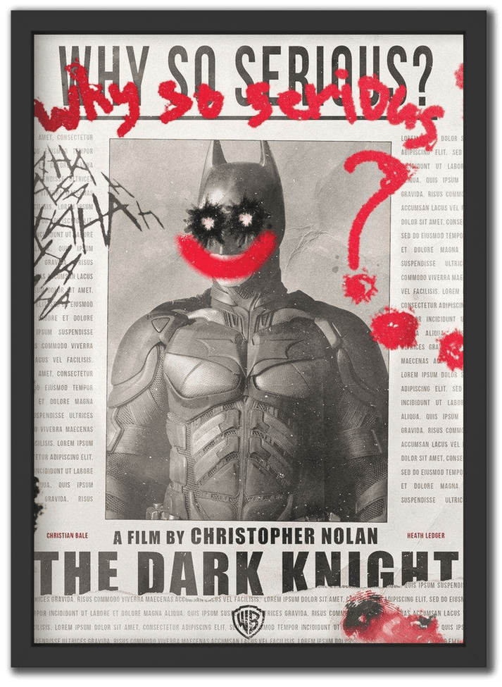 Batman - Why So Serious? – Visualized