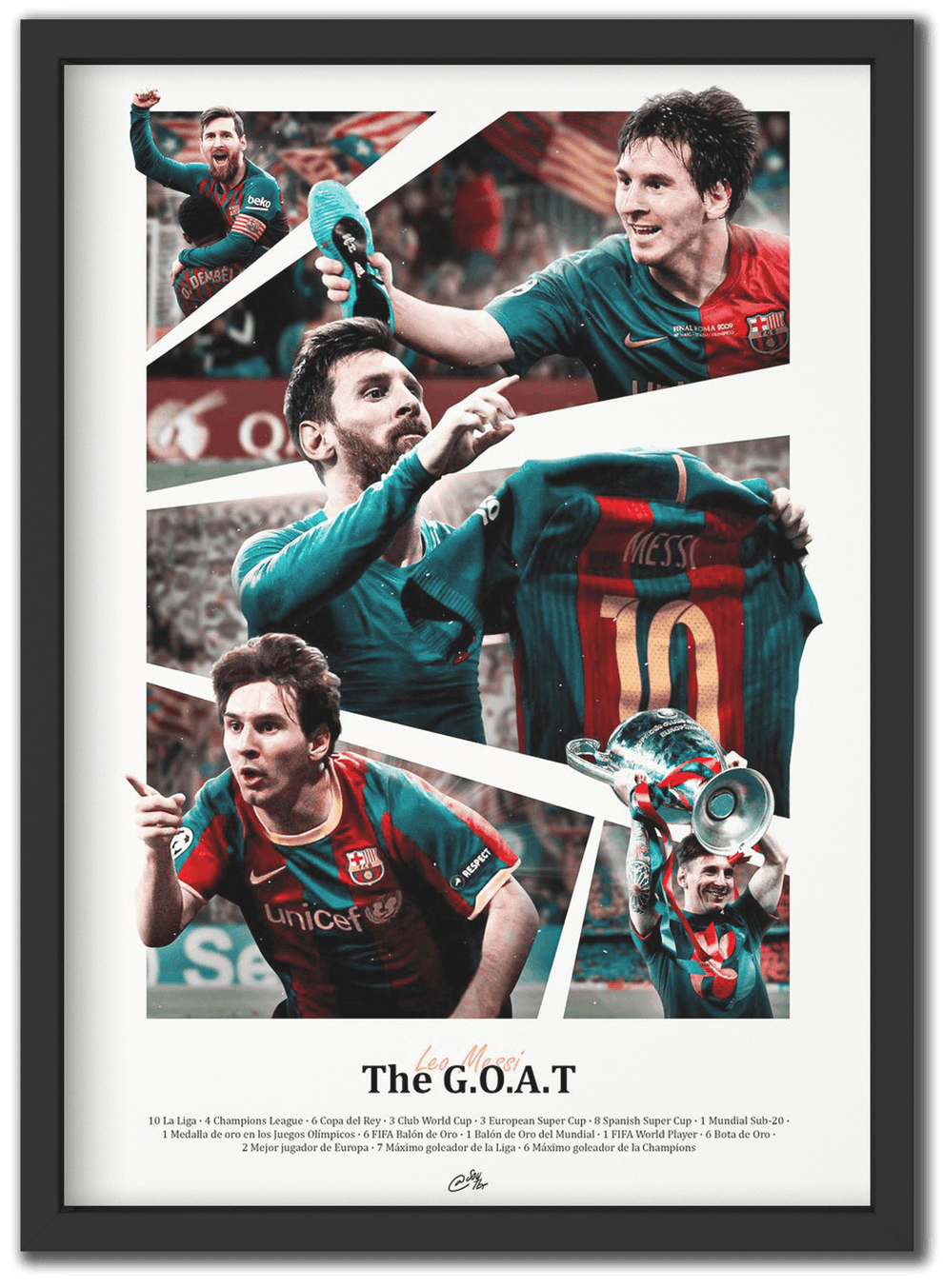 Messi The Goat Edition – Visualized